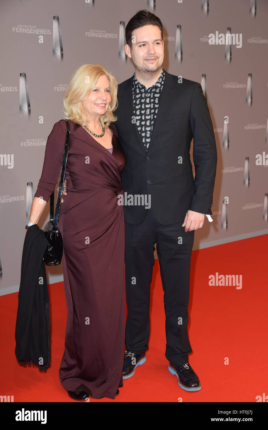 Deutscher Fernsehpreis 2017 at Rheinterassen. Featuring: Sabine Postel ...