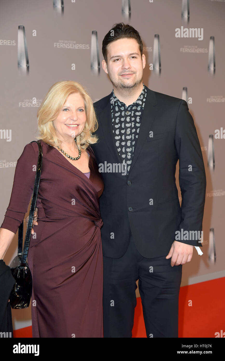 Deutscher Fernsehpreis 2017 at Rheinterassen. Featuring: Sabine Postel ...