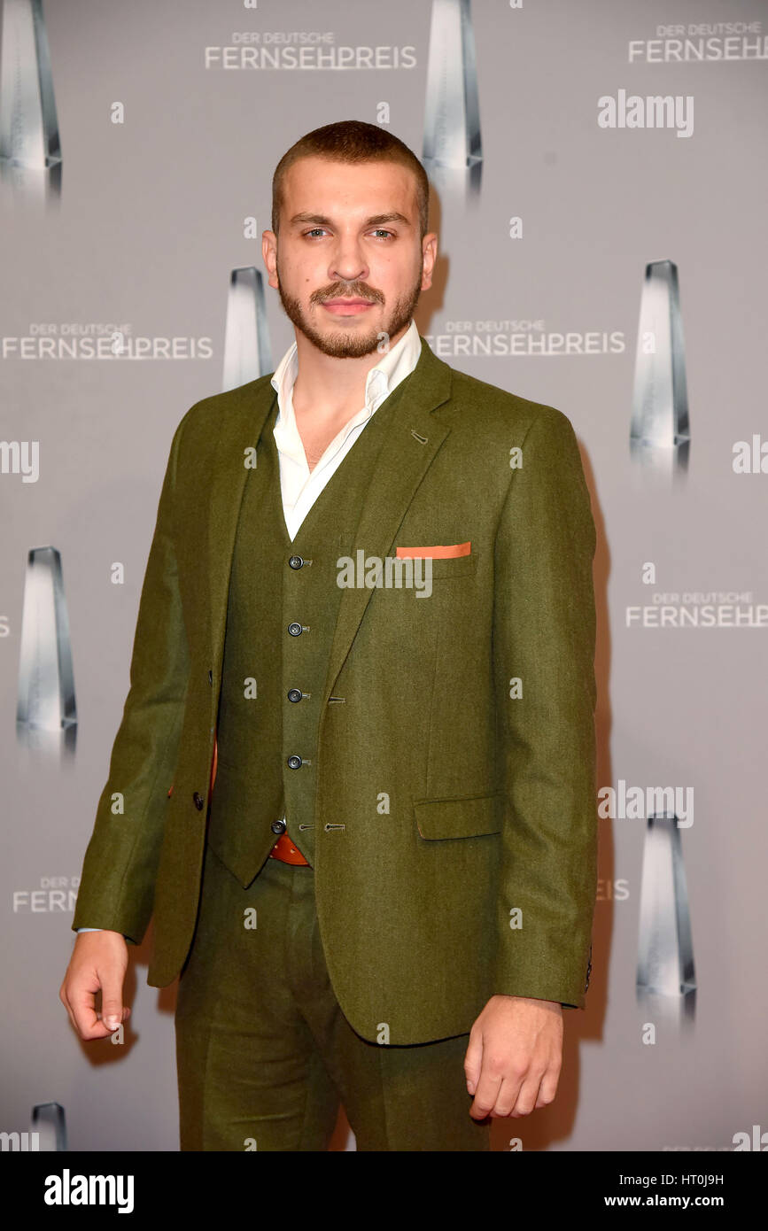 Deutscher Fernsehpreis 2017 at Rheinterassen. Featuring: Edin Hasanovic ...