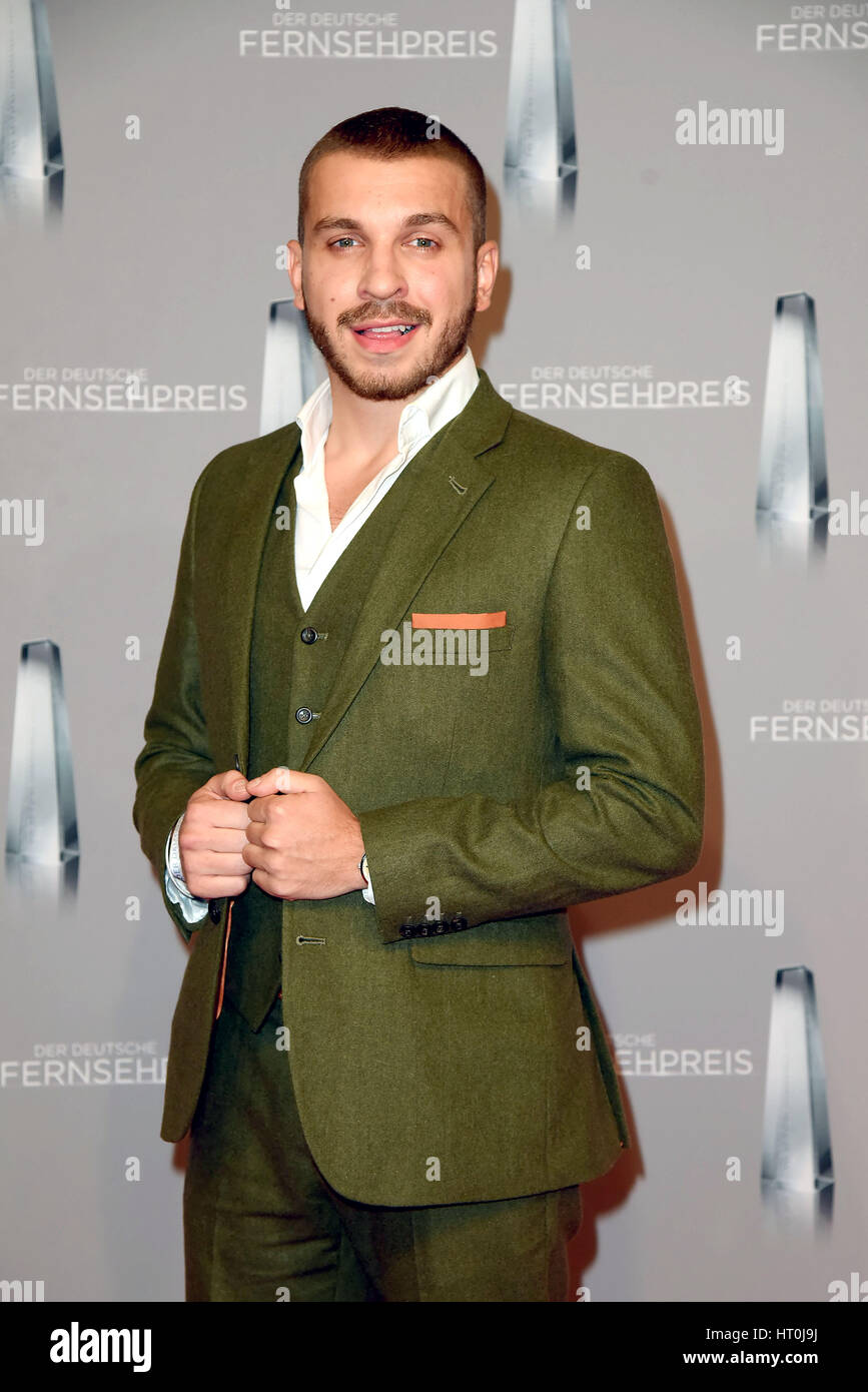 Deutscher Fernsehpreis 2017 at Rheinterassen. Featuring: Edin Hasanovic ...