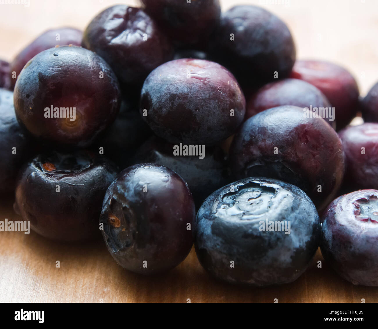 A close up of blueberries Stock Photo - Alamy
