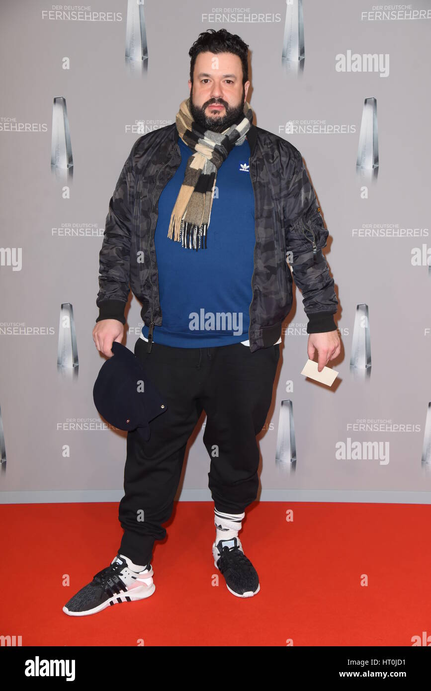 Deutscher Fernsehpreis 2017 at Rheinterassen. Featuring: Oliver Polak ...