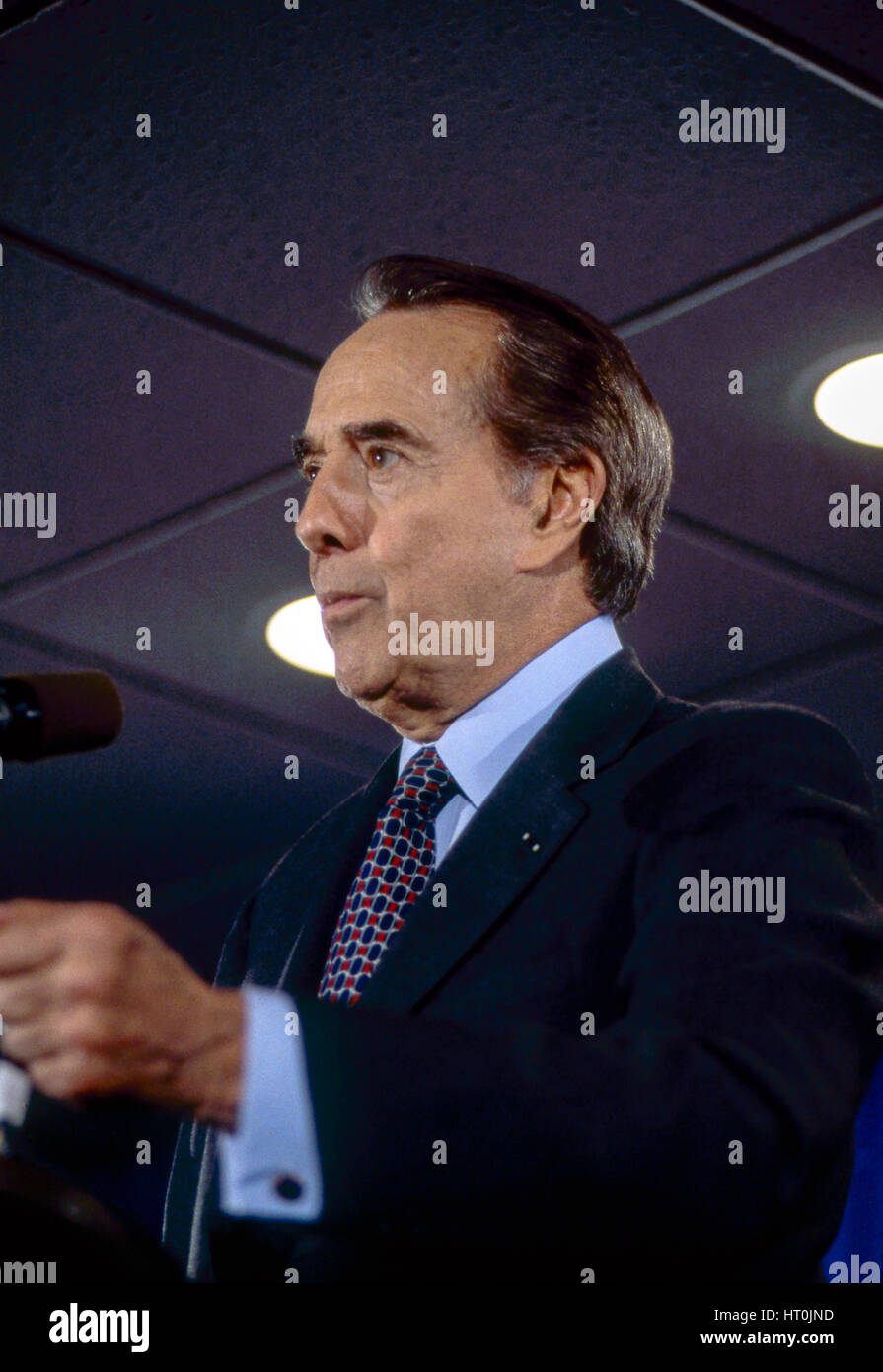 Senator Robert Dole Republican presidential candidate with his daughter ...