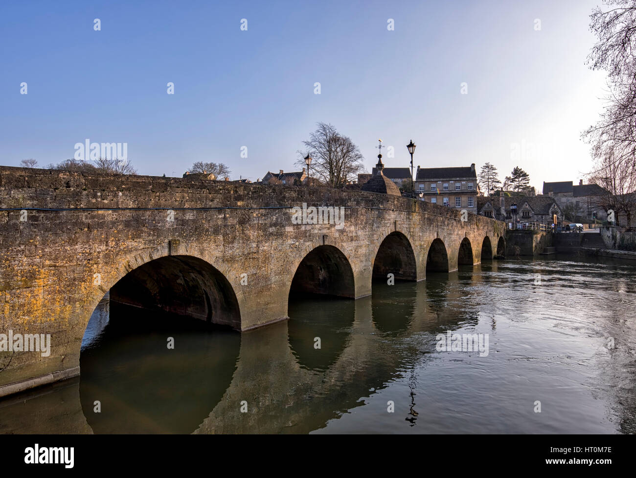 Town Bridge in Bradford on Avon in Wiltshire in England Stock Photo - Alamy