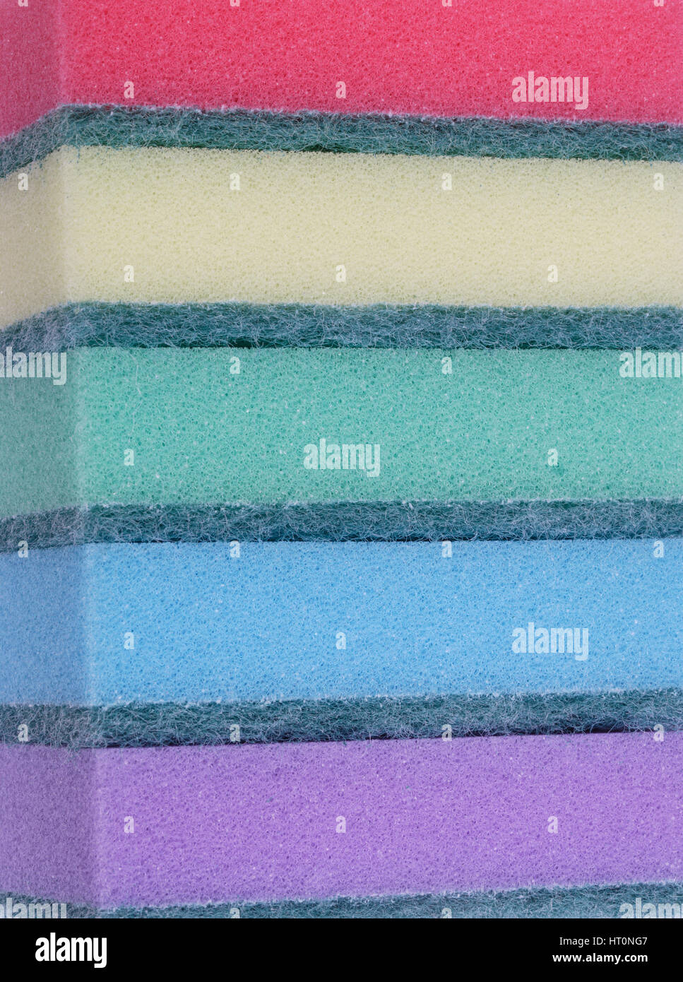 many foam rubber sponge Stock Photo - Alamy