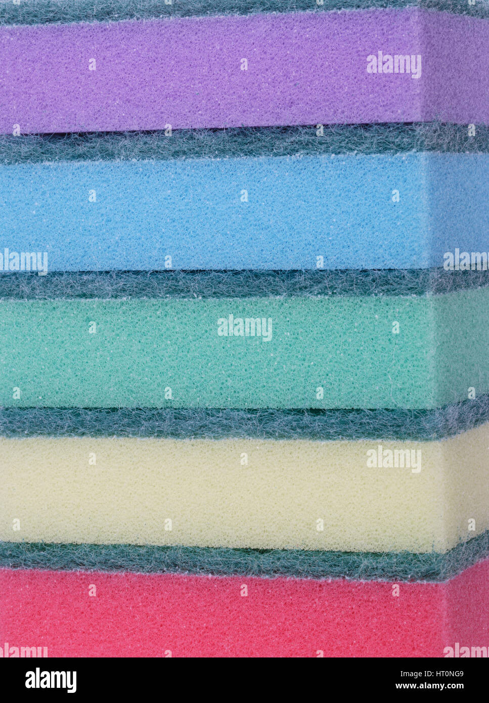 many foam rubber sponge Stock Photo - Alamy