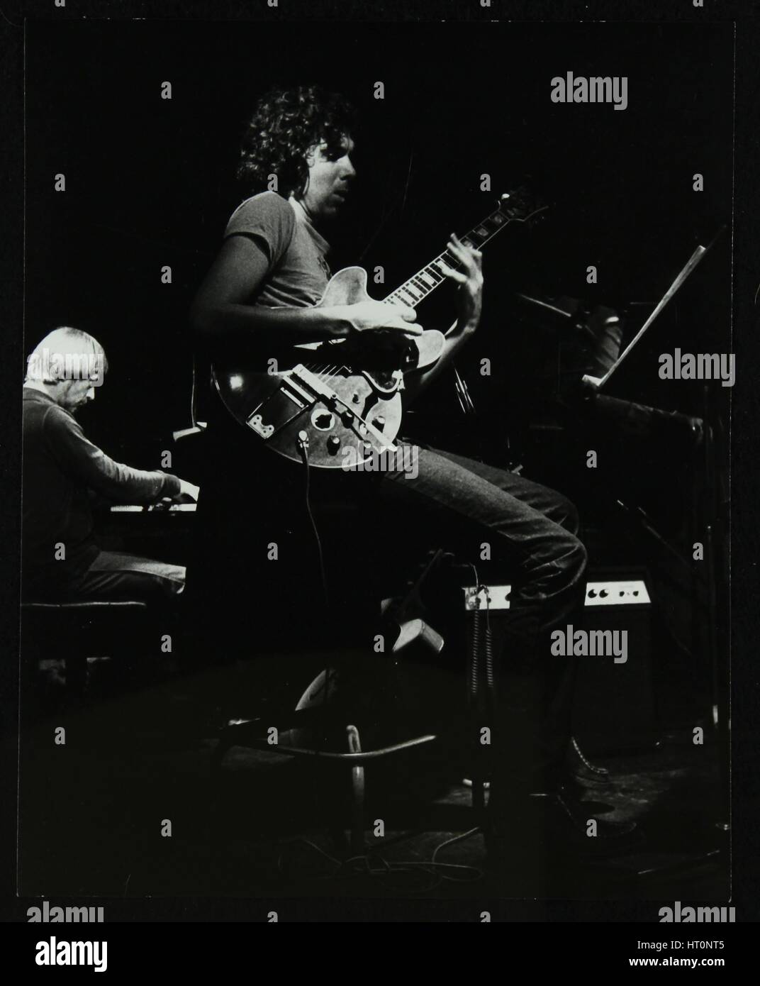 Michael Garrick and John Etheridge playing at The Stables, Wavendon ...
