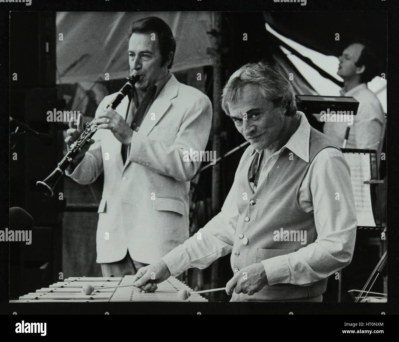 Buddy DeFranco and Terry Gibbs at the Capital Radio Jazz Festival ...