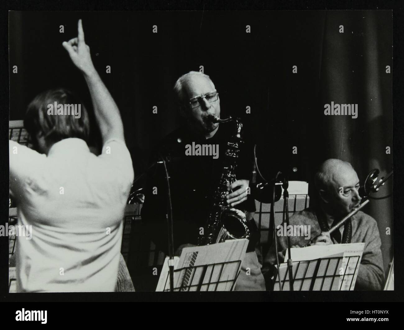 Michael Garrick, Don Rendell and Jimmy Hastings at Berkhamsted Civic ...