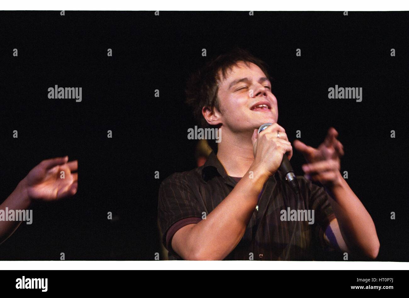 Jamie Cullum, Hawth, Crawley, 2004. Artist: Brian O'Connor Stock Photo ...