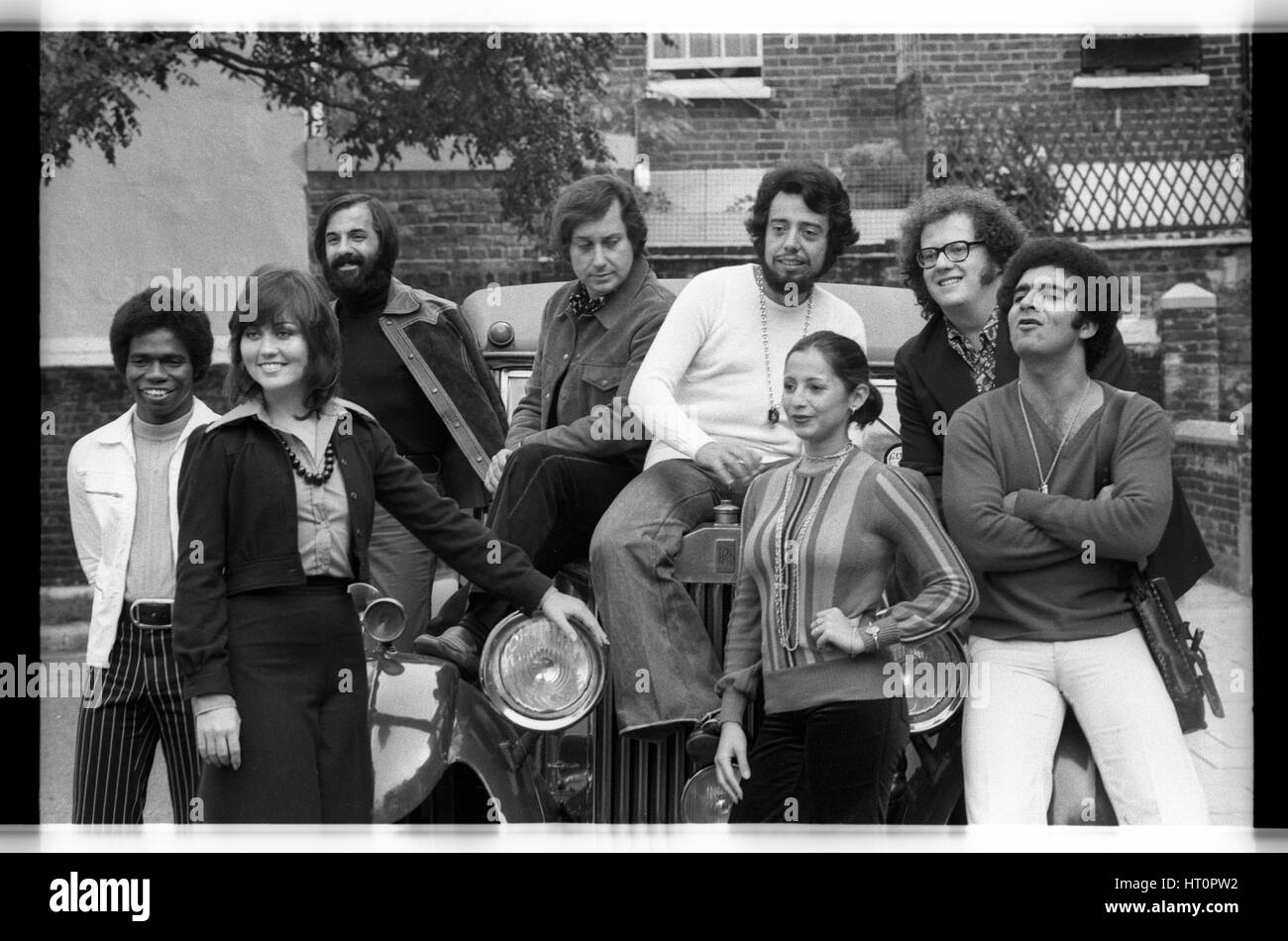Sergio Mendes (and group), London, 1973. Artist: Brian O'Connor Stock ...