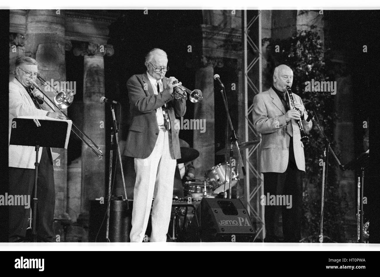 Jimmy sax music Black and White Stock Photos & Images - Alamy