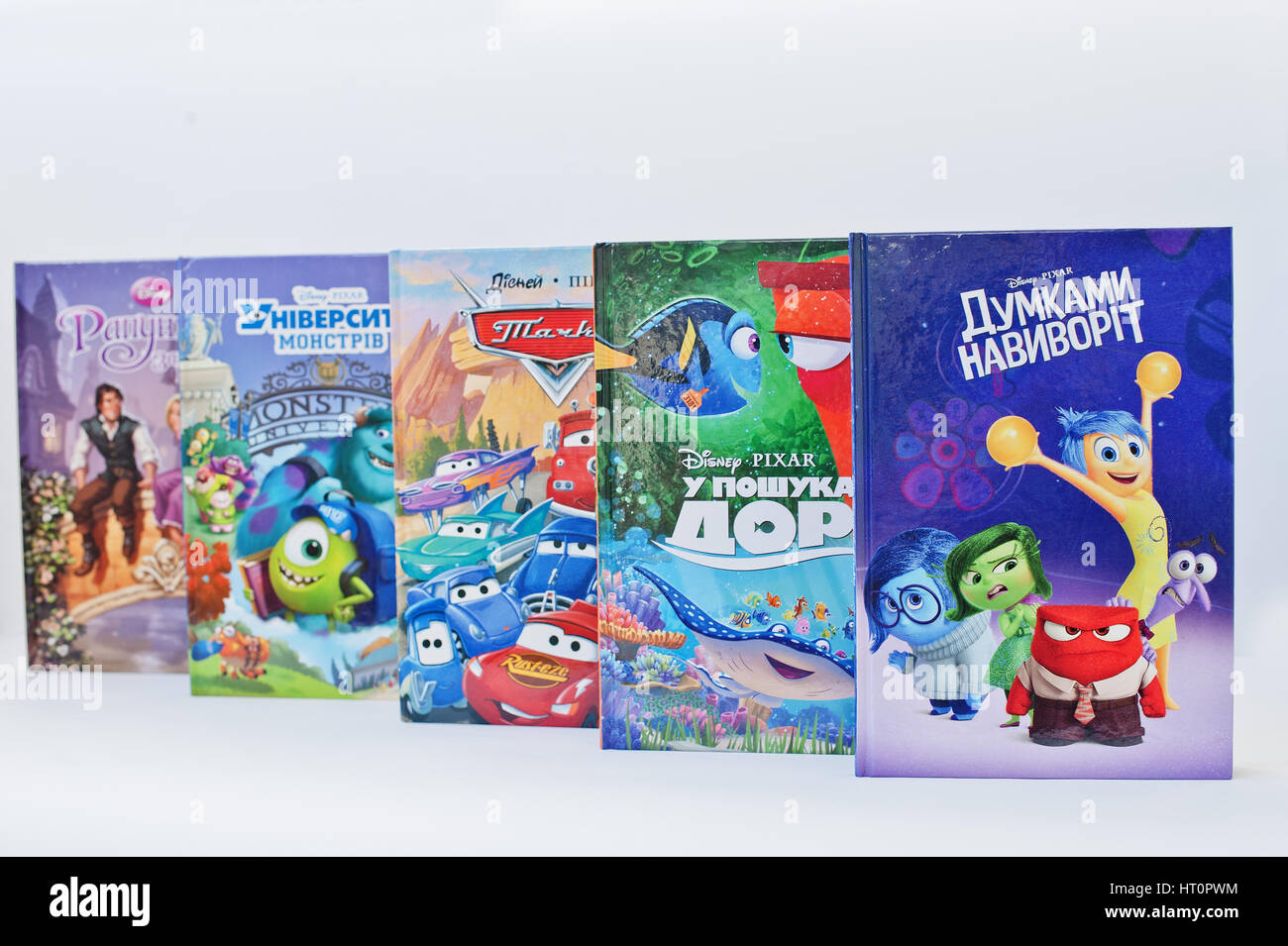 Hai, Ukraine - February 28, 2017: Animated Disney movies cartoon ...