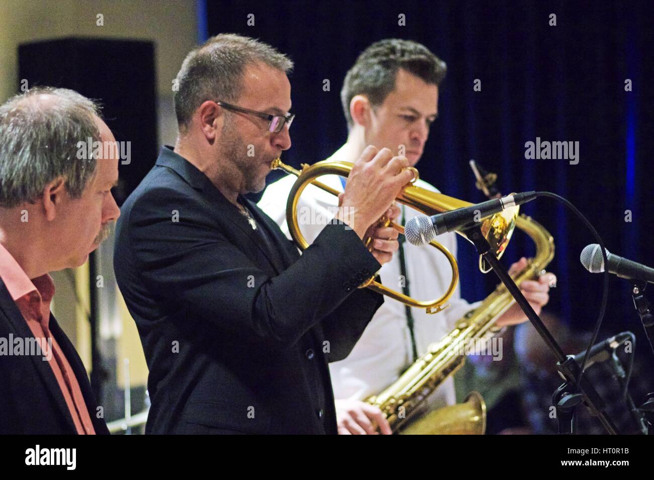 Ernie Hammes and Johannes Mueller, Watermill Jazz Club, Dorking, Surrey ...