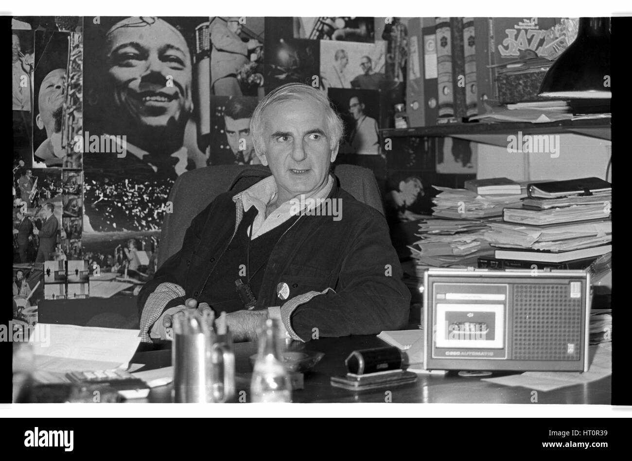 Ronnie Scott, Ronnie Scott's, 1979. Artist: Brian O'Connor Stock Photo ...