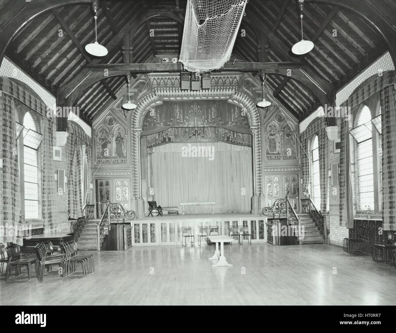 The theatre proscenium, Normansfield Hospital, Richmond upon Thames ...