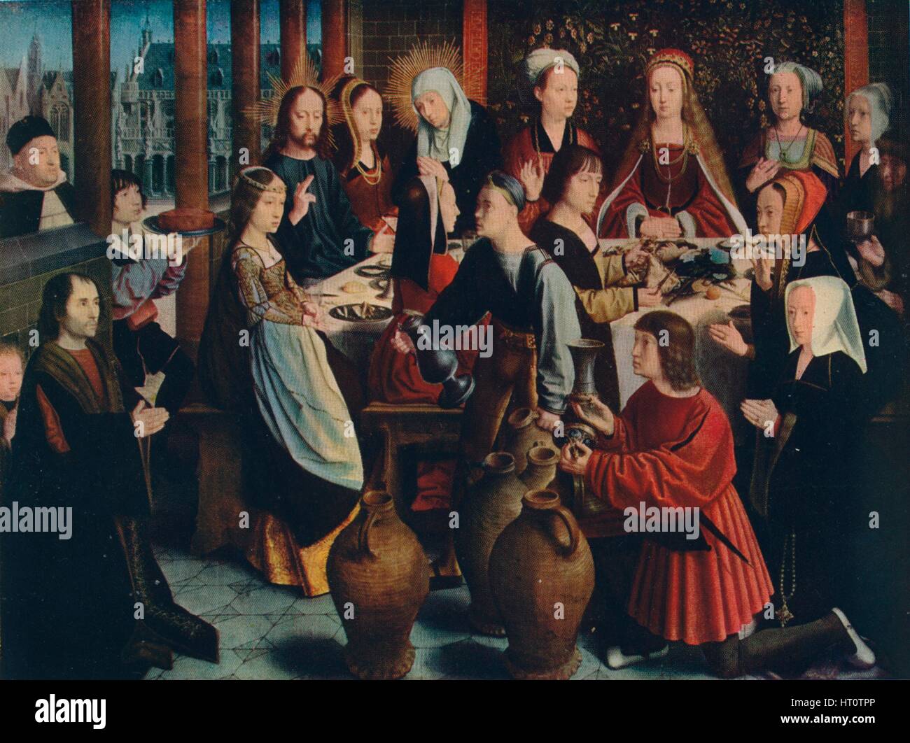 'The Marriage at Cana', c1500. Artist: Gerard David Stock Photo - Alamy