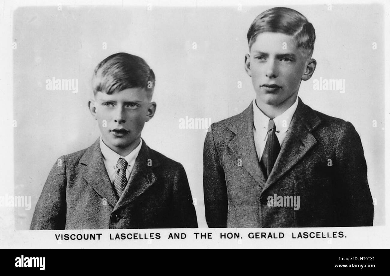 Viscount lascelles hi-res stock photography and images - Alamy