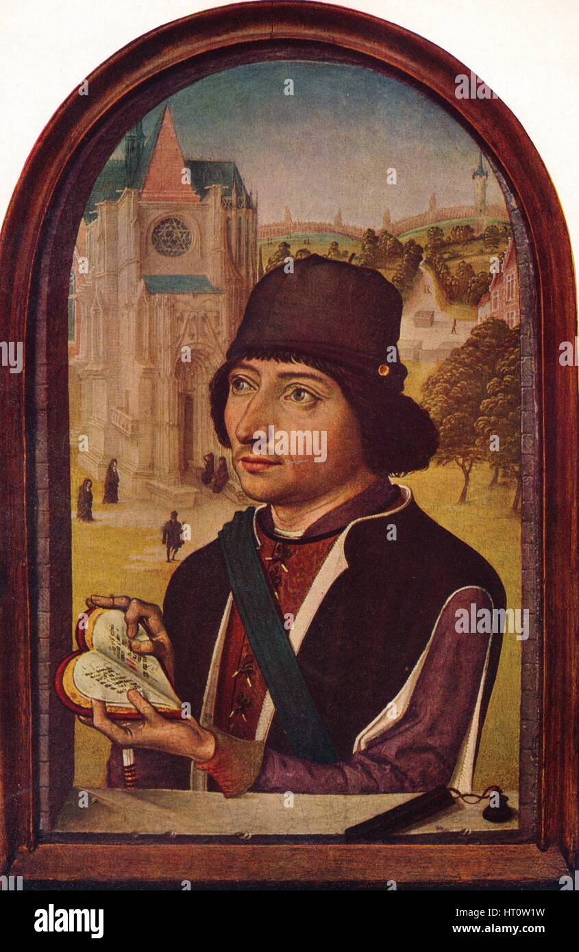'Portrait of Louis XI', c1456-58. Artist: Unknown Stock Photo - Alamy