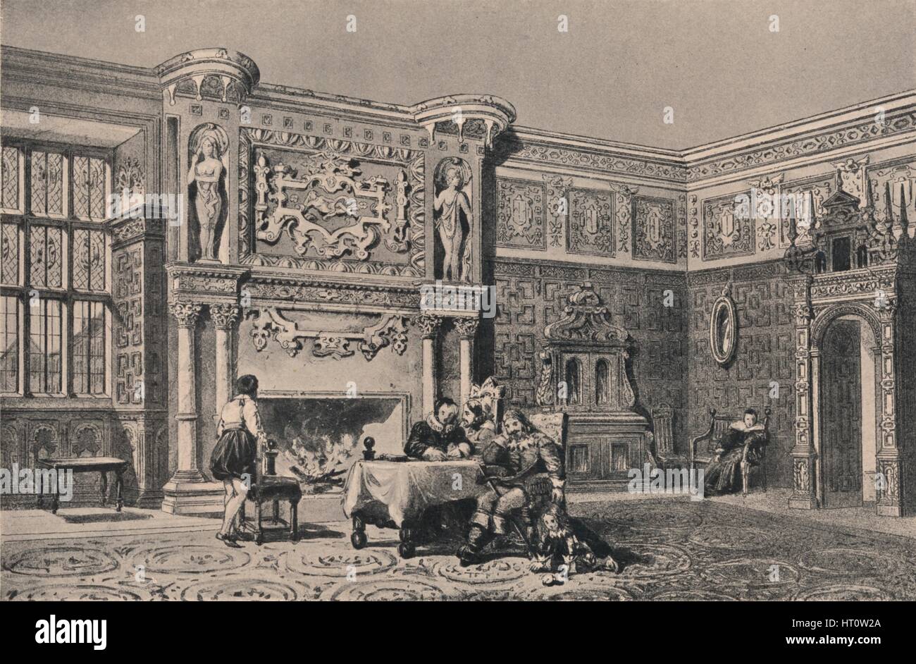 Montacute house interior hi-res stock photography and images - Alamy