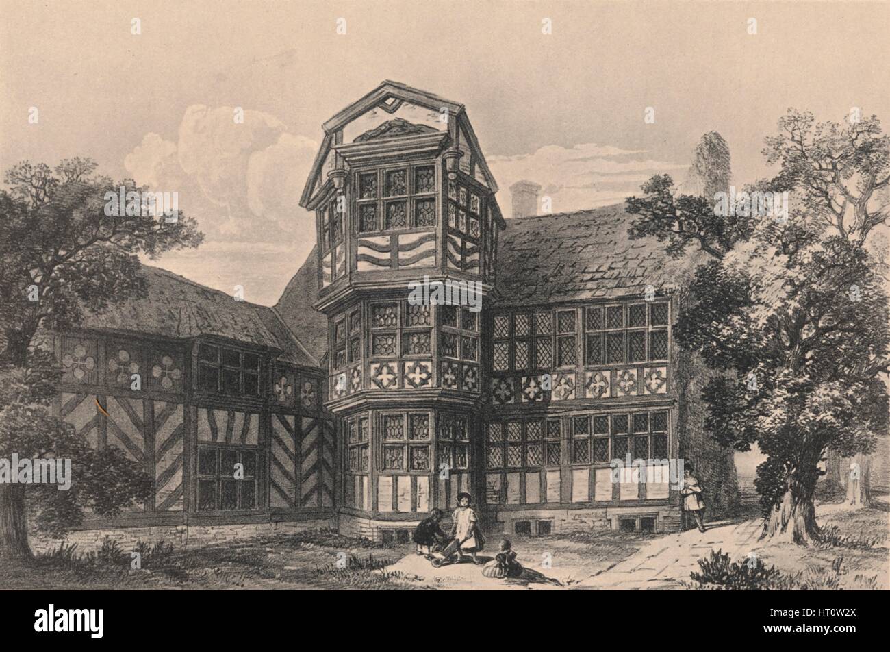 Gawsworth old hall hi-res stock photography and images - Alamy