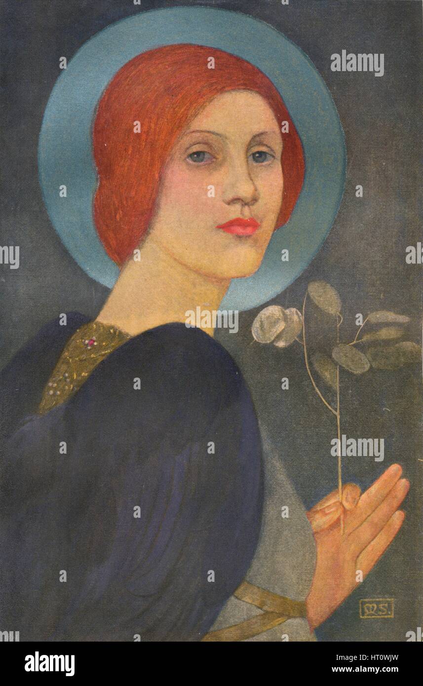 'An Angel', c1905. Artist: Marianne Stokes Stock Photo - Alamy