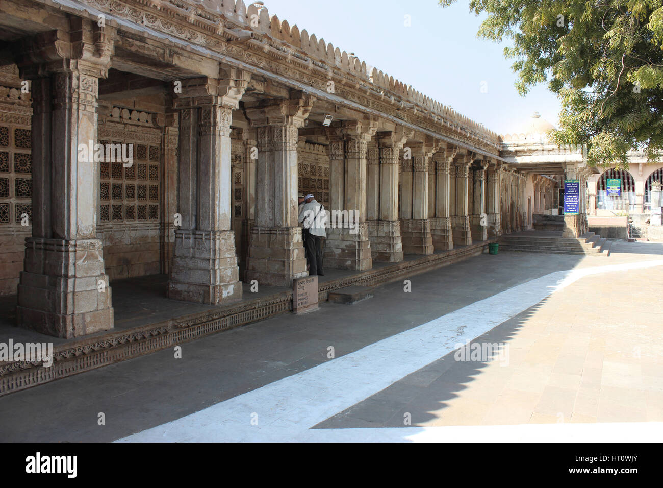 East mausoleum entrance containing the tombs of Mahmud Begada and his ...