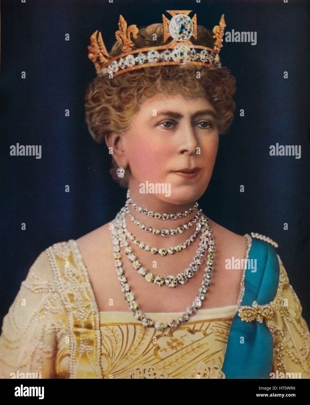 Queen mary of teck 1930s hi-res stock photography and images - Alamy