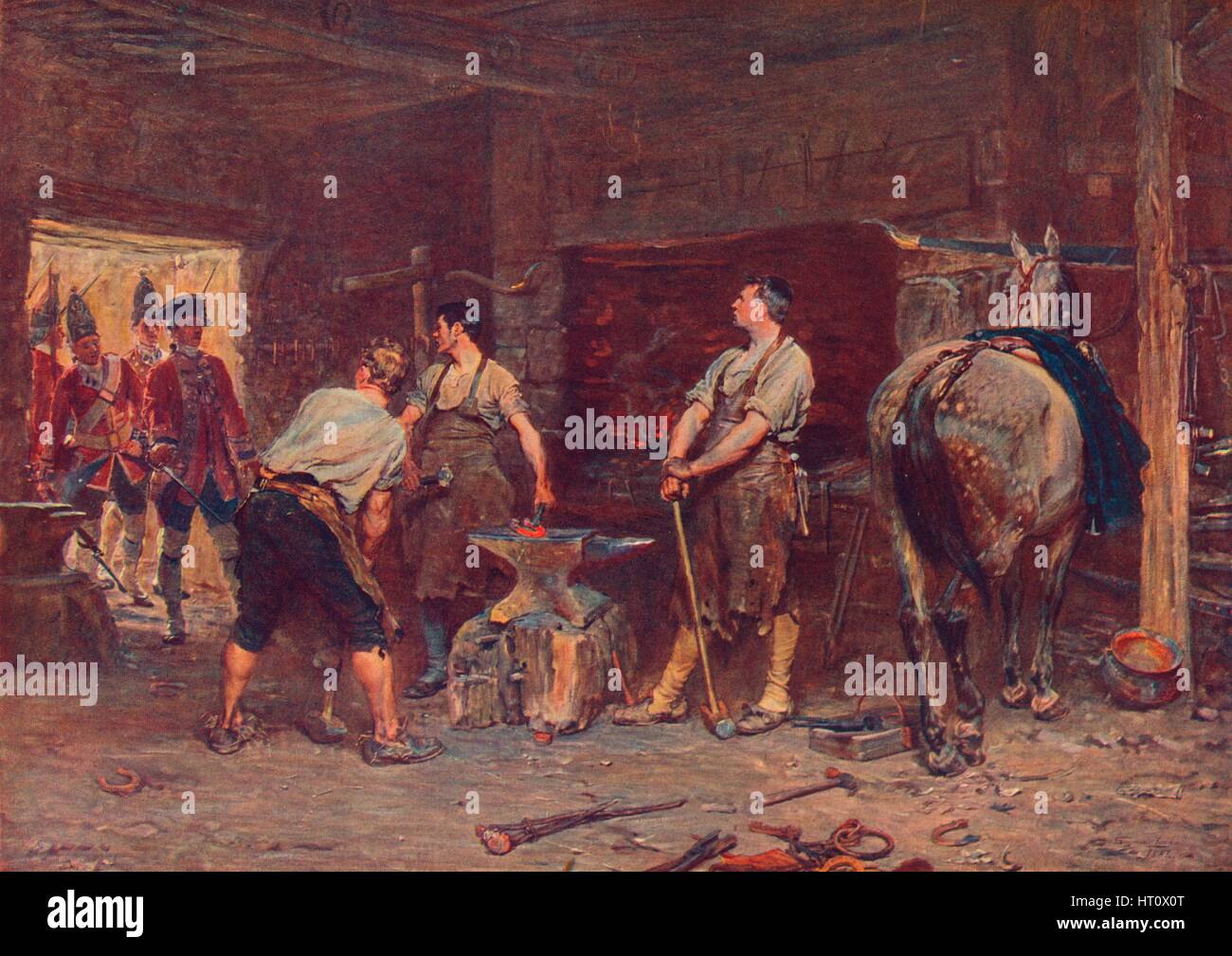 'After Culloden: Rebel Hunting', 1905. Artist: Unknown Stock Photo - Alamy