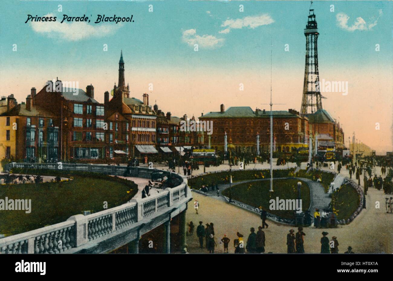 Princess Parade, Blackpool, c1915. Artist: Unknown Stock Photo - Alamy