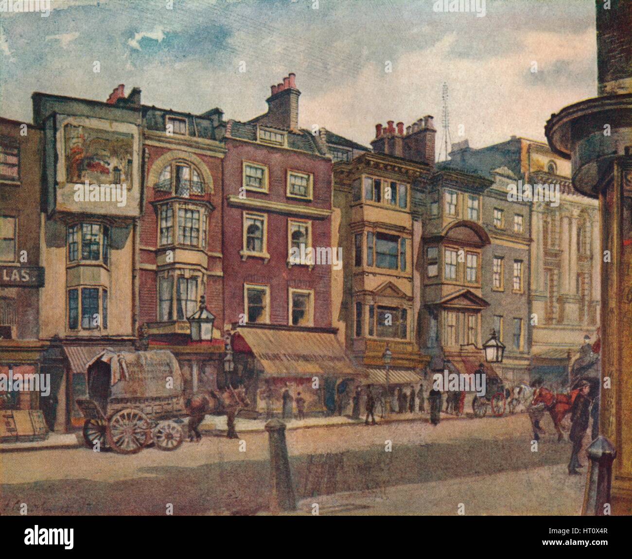 Nos 412-418 Strand, Westminster, London, 1887 (1926). Artist: John ...