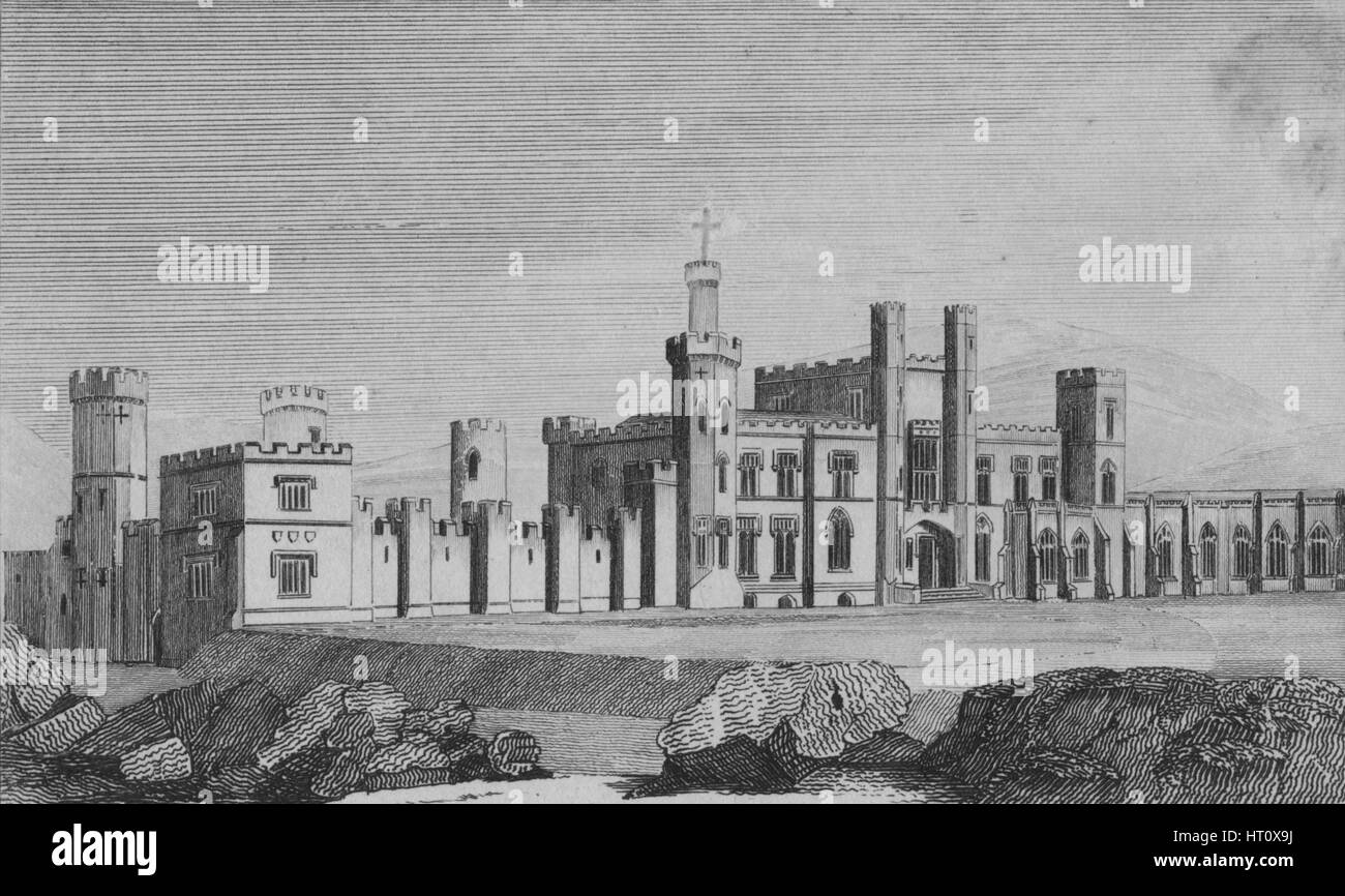 'Castle Freke, the Seat of John Evans Freke, Lord Carbery', c1820 ...