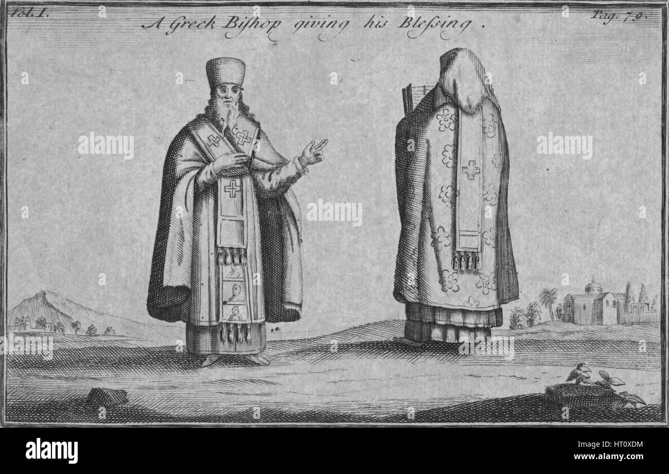 Blessing bishop Black and White Stock Photos & Images - Alamy