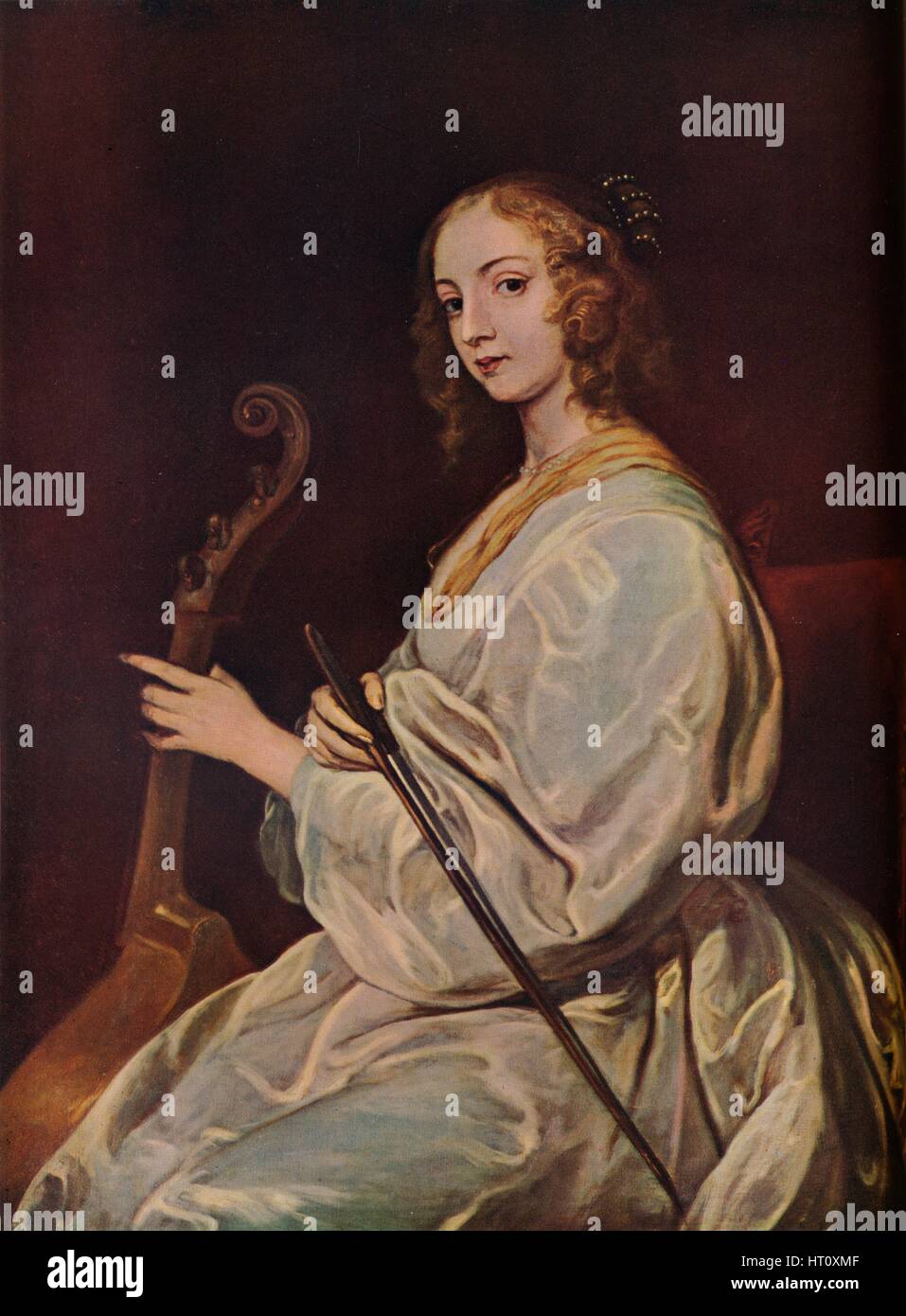 'Mary Ruthven', c1635. Artists: Otto Limited, Anthony van Dyck Stock ...