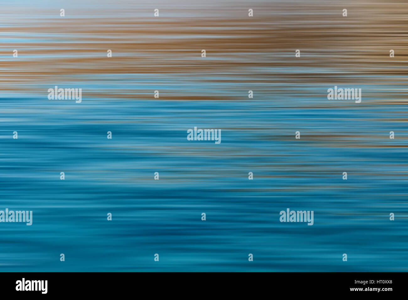 Abstract Ripples in the Ocean with long exposure effect, horizontal ...