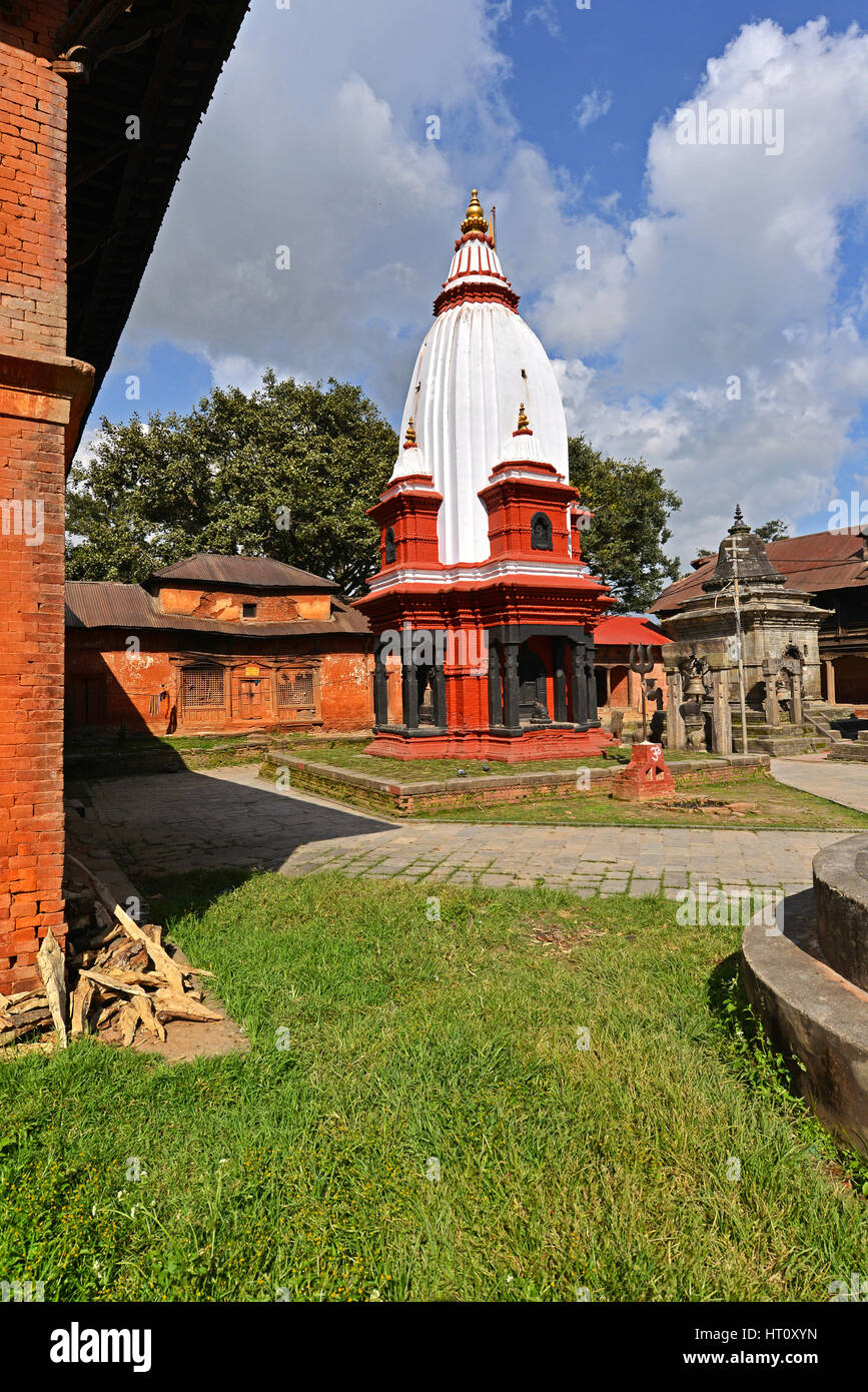 PASHUPATINATH - OCTOBER 10: Ancient Hindu temple, now collapsed after ...