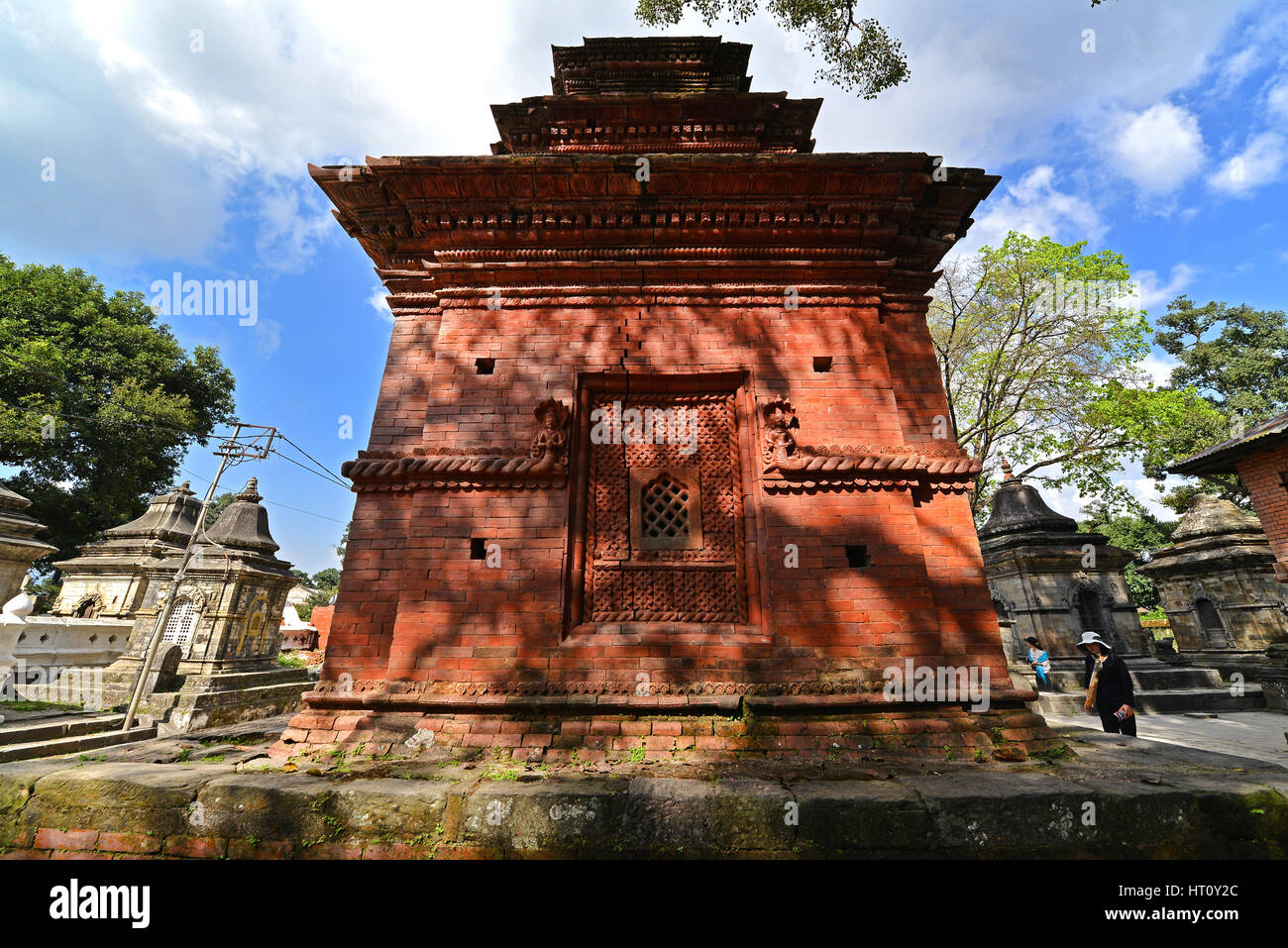 PASHUPATINATH - OCTOBER 10: Ancient Hindu temple, now collapsed after ...