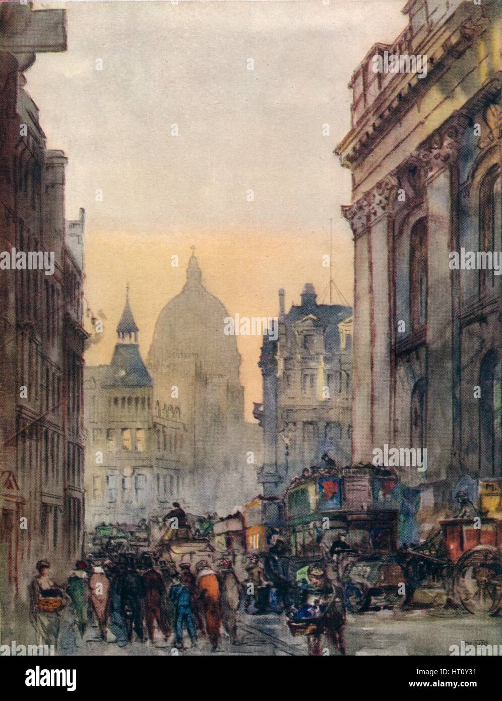 'From Cornhill', c1906. Artist: William Monk Stock Photo - Alamy