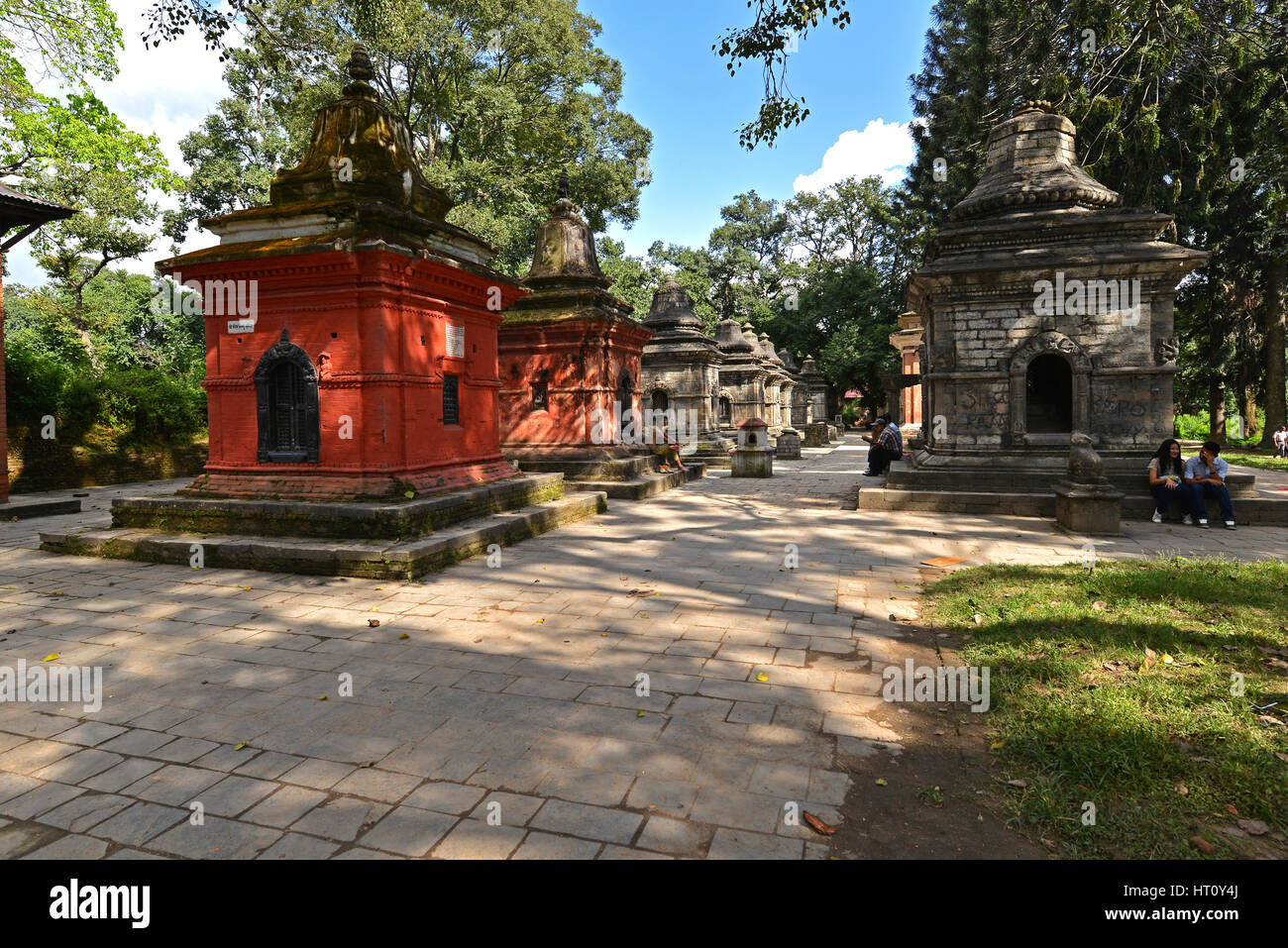 PASHUPATINATH - OCTOBER 10: Ancient Hindu temple, now collapsed after ...