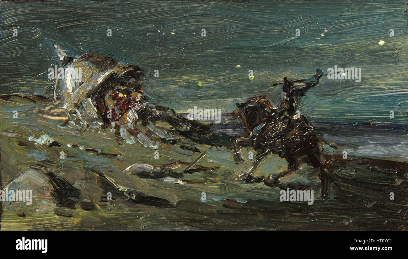 Stage design for the opera Ruslan and Lyudmila by M. Glinka. Artist ...