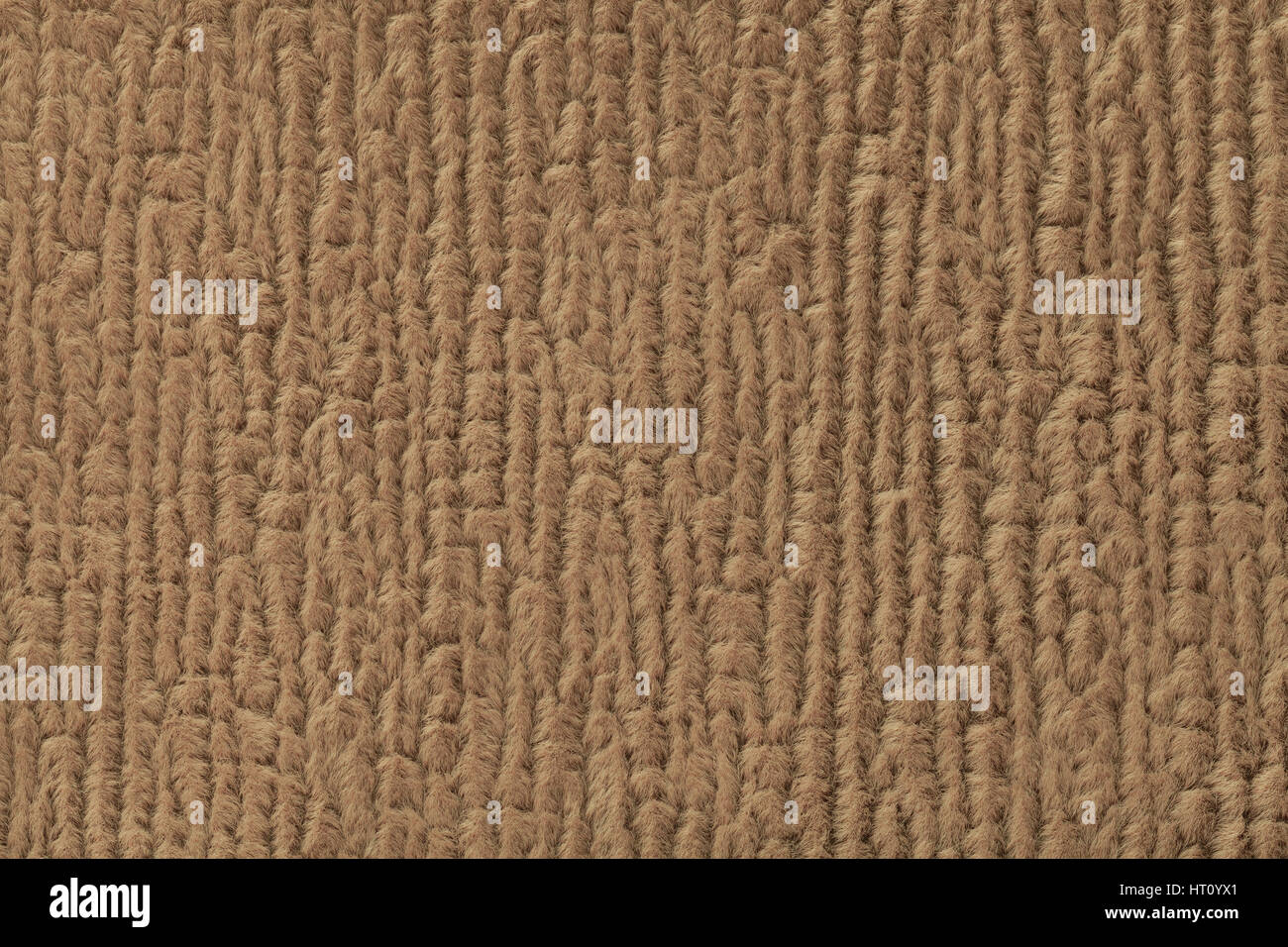 Light brown fluffy background of soft, fleecy cloth. Texture of textile ...