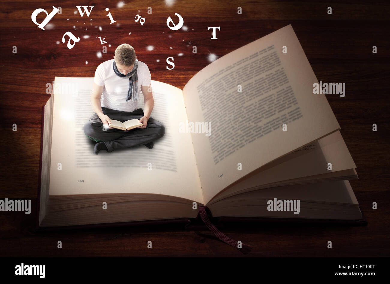 Fairy tale book inside hi-res stock photography and images - Alamy