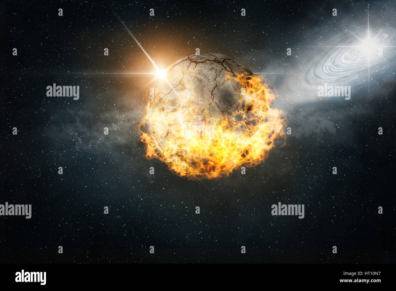 Planet earth space global warming hi-res stock photography and images ...
