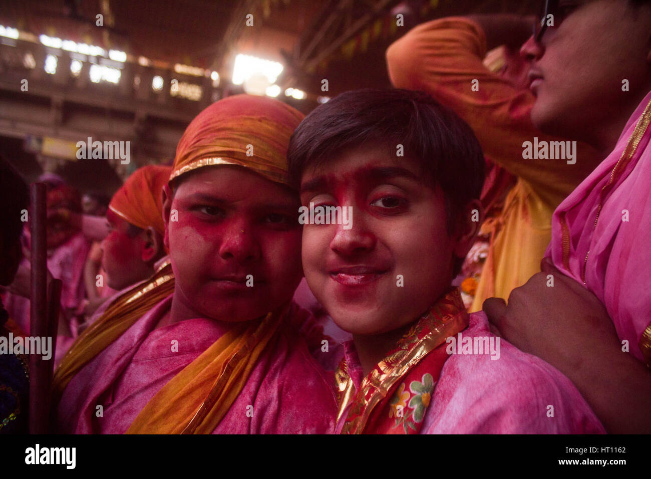 Residents of Barsana near Mathura in Uttar Pradesh celebrated 'Laddoo ...