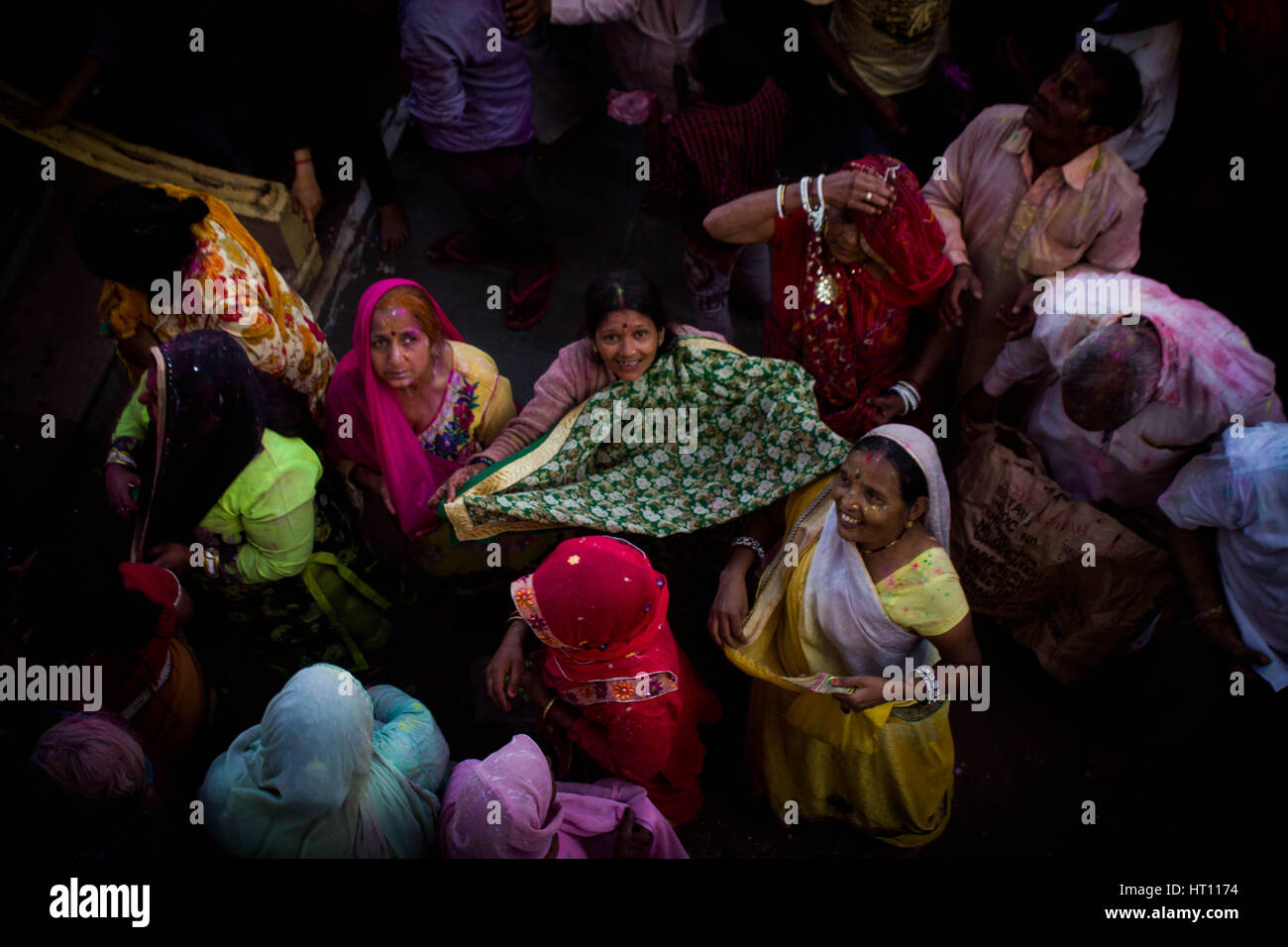 Residents of Barsana near Mathura in Uttar Pradesh celebrated 'Laddoo ...
