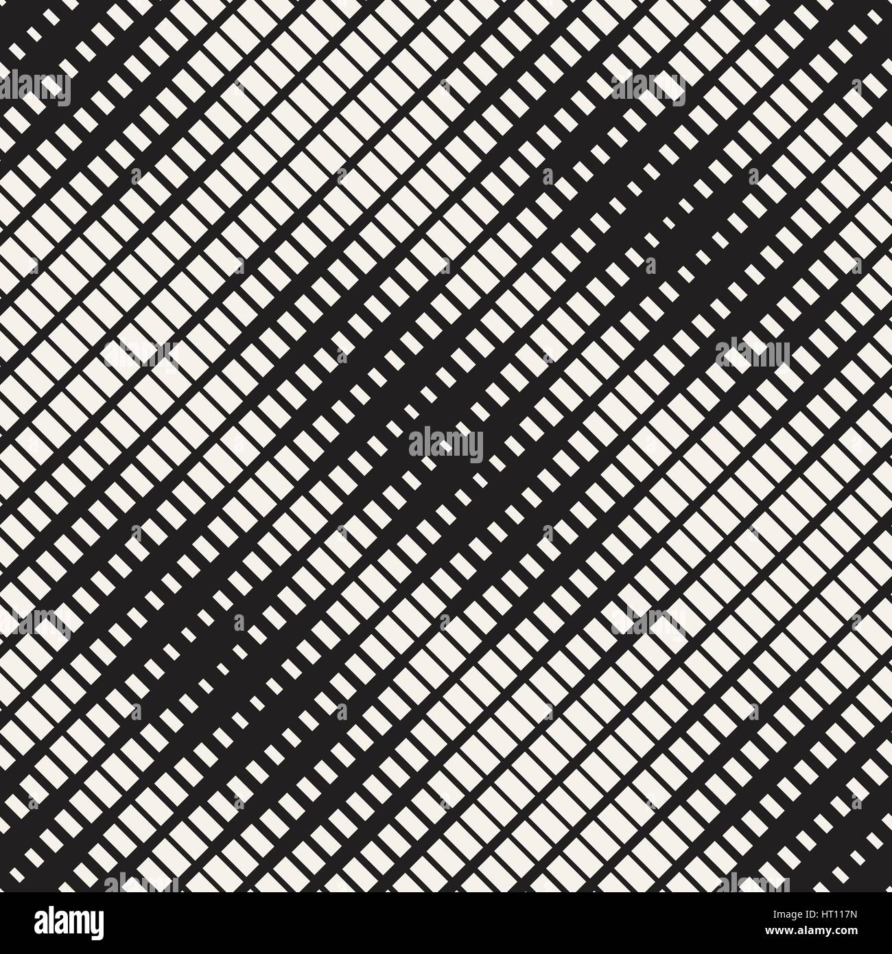 Repeating Rectangle Shape Halftone. Modern Geometric Lattice Texture ...
