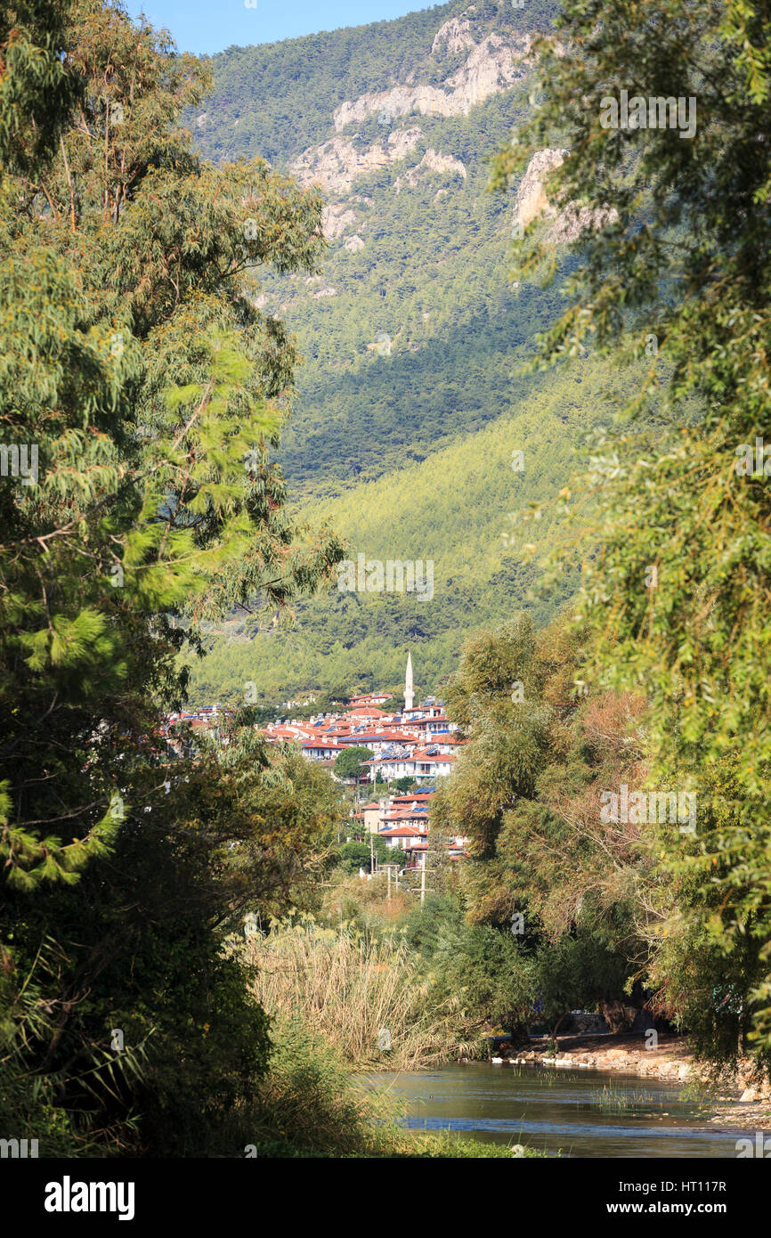 Azmak River, Akyaka, Turkey Stock Photo - Alamy