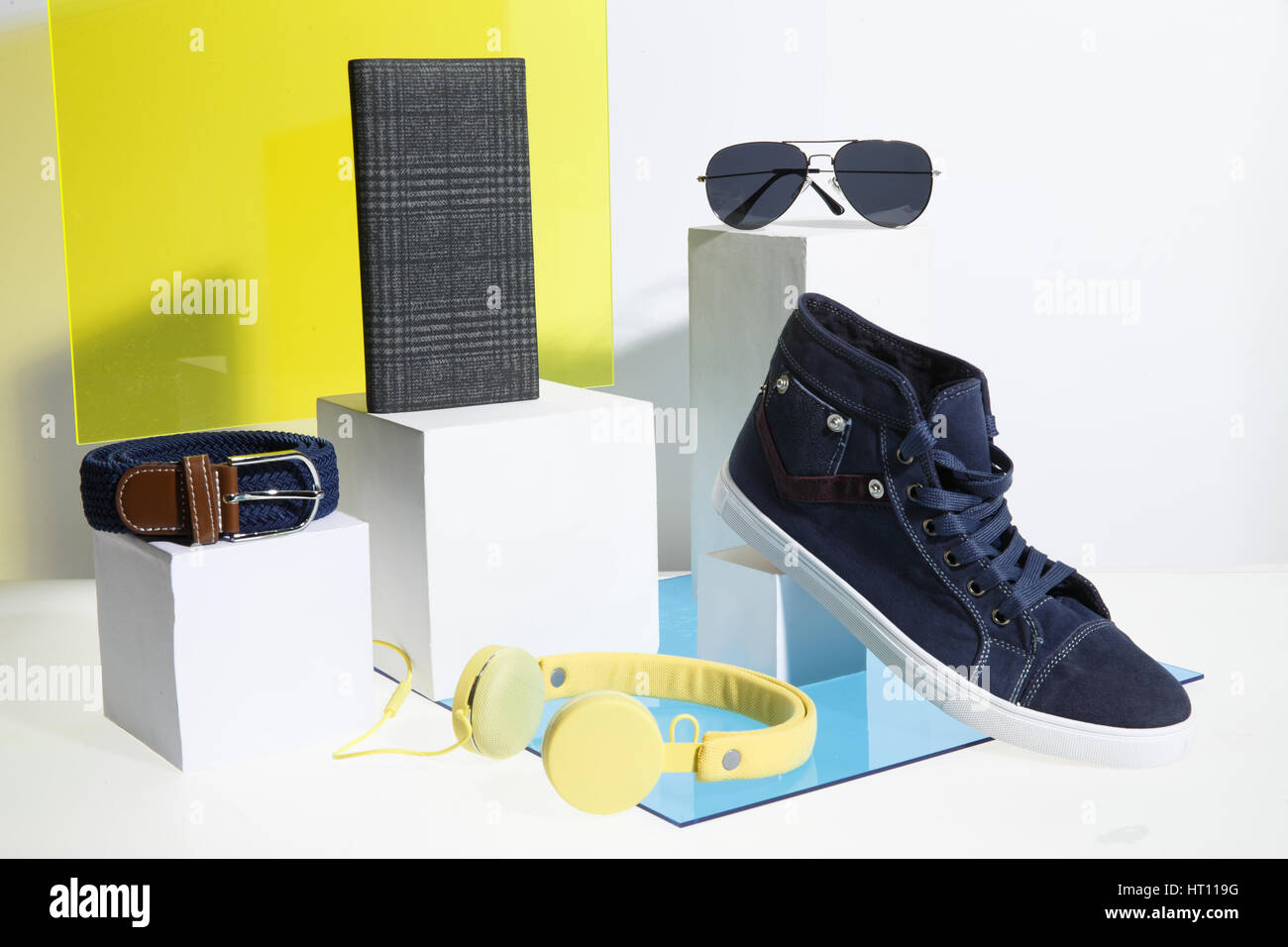 Male personal items Stock Photo - Alamy