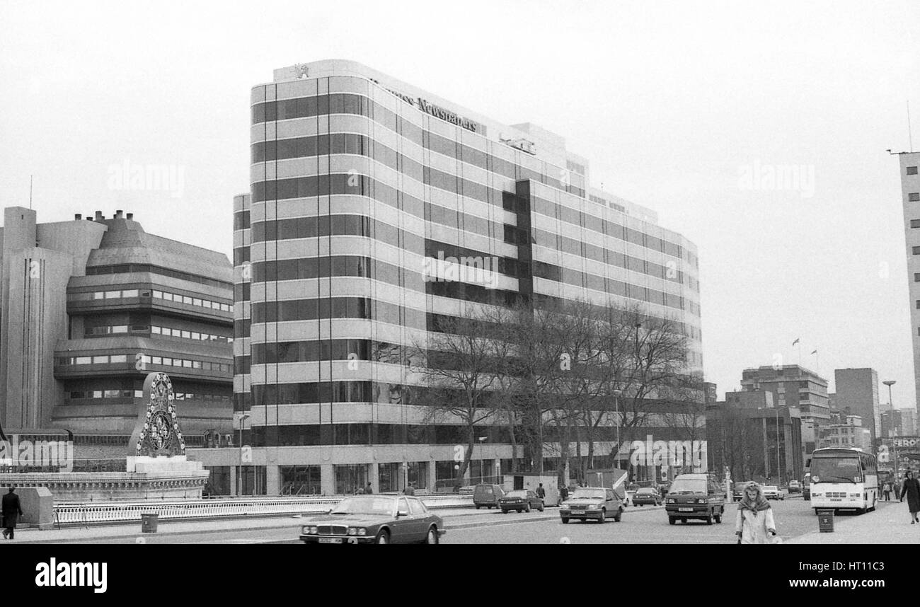 Exterior view of Ludgate House, headquarters of Express Newspapers, on ...