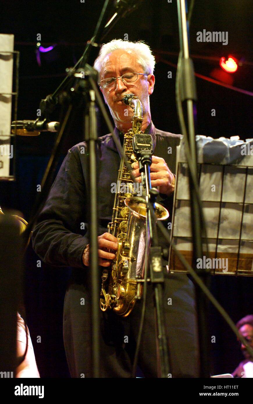 Chris Briscoe, Brecon Jazz Festival, Powys, Wales. Artist: Brian O ...